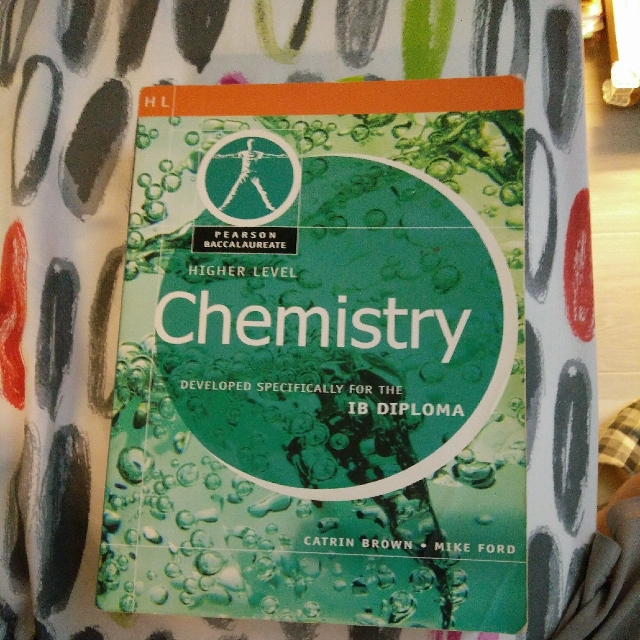IB Chemistry Textbook HL, 興趣及遊戲, 書本 & 文具, 教科書 - Carousell