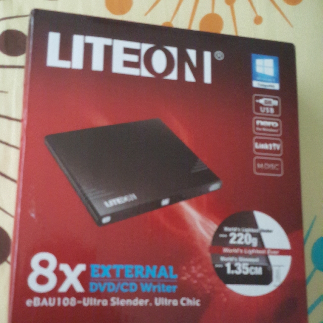 LITEON external dvd/cd player, Computers & Tech, Parts & Accessories ...