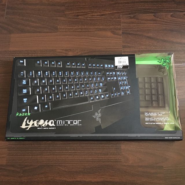 Razor Lycosa Gaming Keyboard, Computers & Tech, Parts & Accessories ...