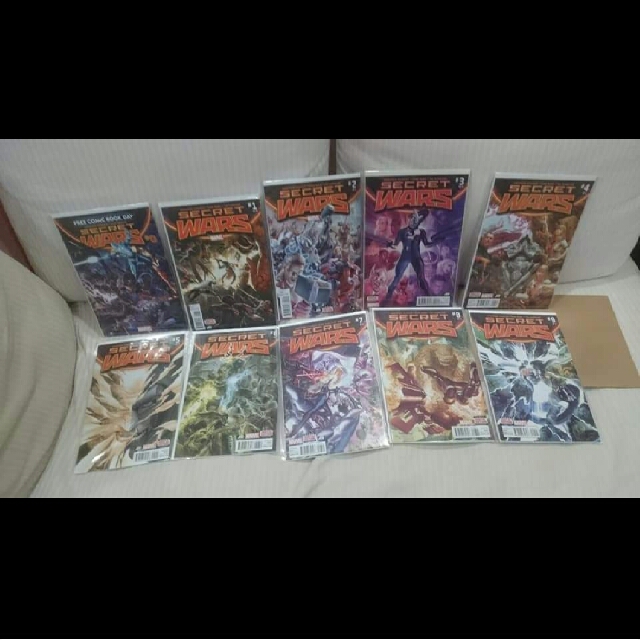 Secret Wars #0 - #9, Hobbies & Toys, Memorabilia & Collectibles, Fan ...