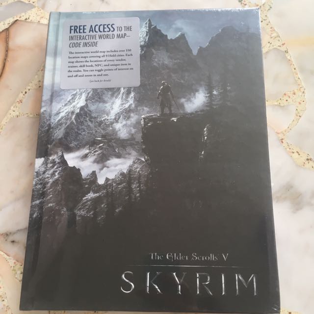 Skyrim Collectors Game Guide, Toys & Games, Video Gaming, Video Games ...