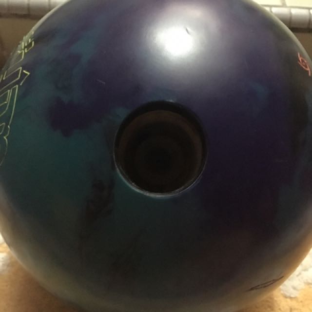 Storm Alpha Crux 15.3lb bowling ball, Sports Equipment, Sports & Games ...
