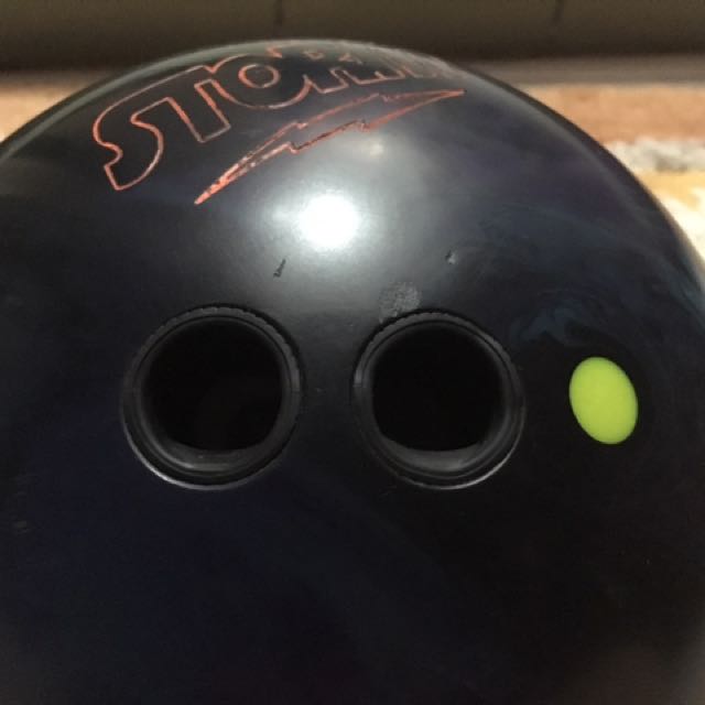 Storm Alpha Crux 15.3lb bowling ball, Sports Equipment, Sports & Games ...