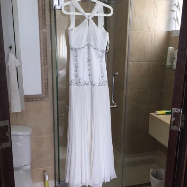 Ted Wu Wedding Gown, Women's Fashion, Dresses & Sets, Traditional ...