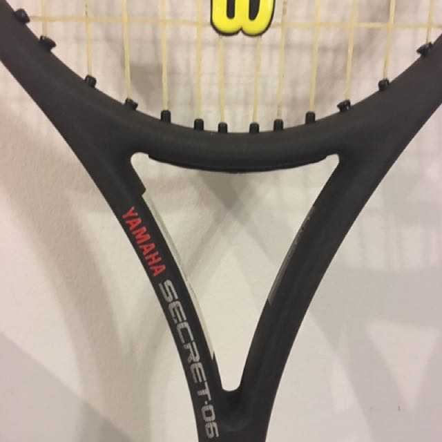 Yamaha Secret 06 Tennis racket, Sports Equipment, Sports & Games ...