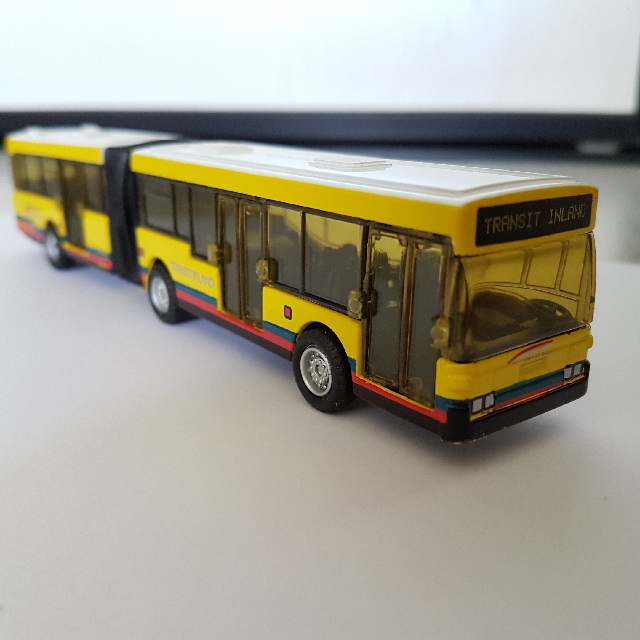 A Bendy Bus Toy with Pull-Back Release Action, Hobbies & Toys, Toys ...