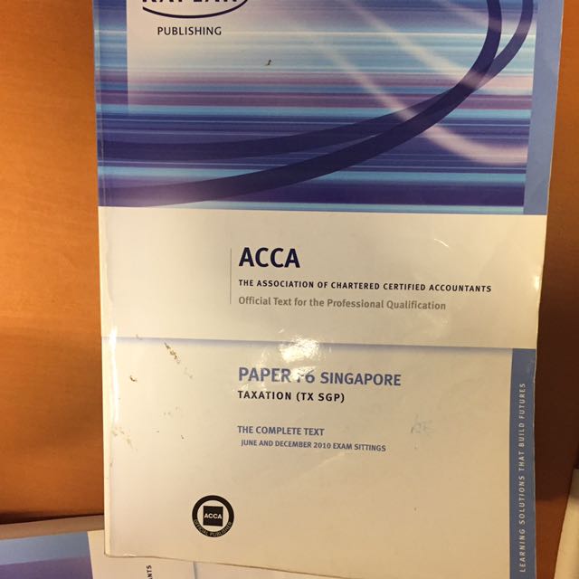 ACCA PAPER F6, Hobbies & Toys, Books & Magazines, Textbooks on Carousell