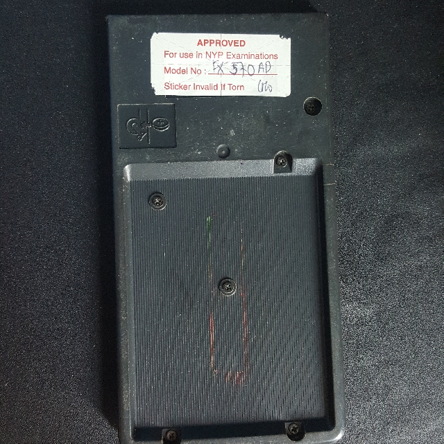 Casio Calculator Fx 570AD, Computers & Tech, Printers, Scanners ...