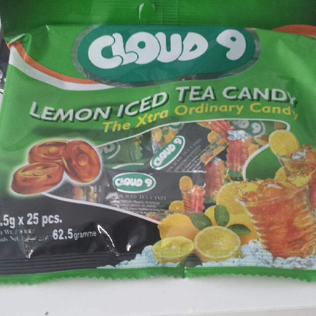 'cloud 9' Lemon Ice Tea candy, Food & Drinks, Fresh Produce on Carousell