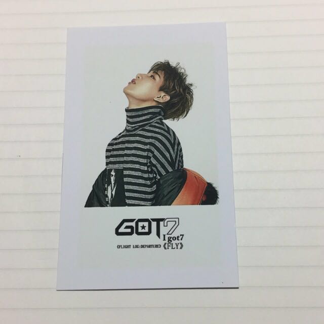 GOT7 flight log departure unofficial photocards, Hobbies & Toys ...