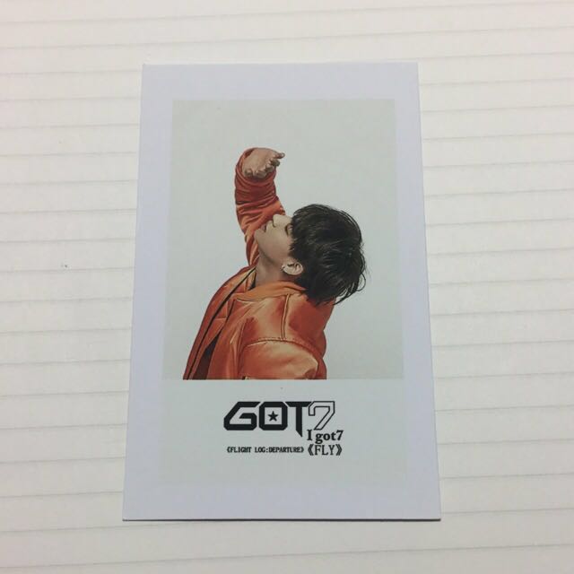 GOT7 flight log departure unofficial photocards, Hobbies & Toys ...