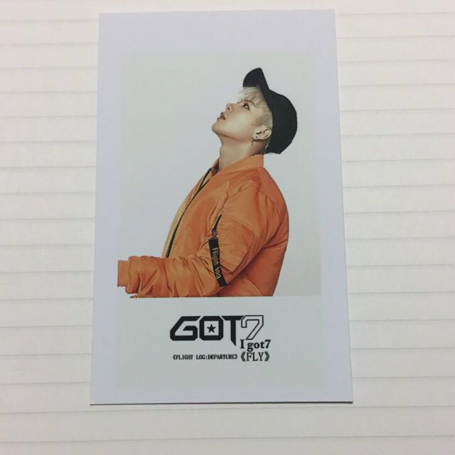 GOT7 flight log departure unofficial photocards, Hobbies & Toys ...