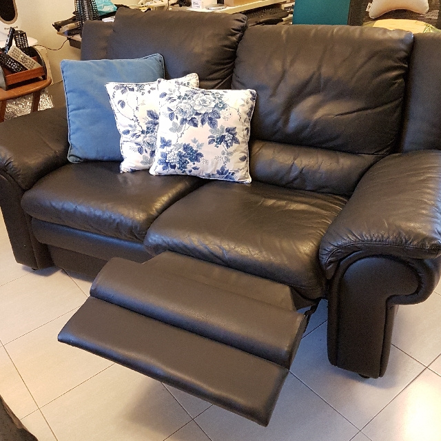 HTL 2-seater Reclining Sofa, Furniture & Home Living, Furniture, Sofas ...