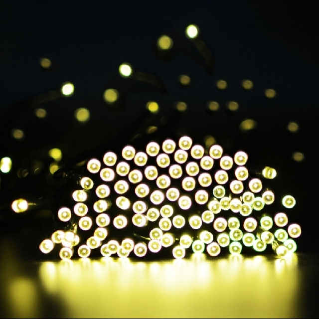 Lalapao Battery Operated 200 LED String Lights, Furniture & Home Living ...