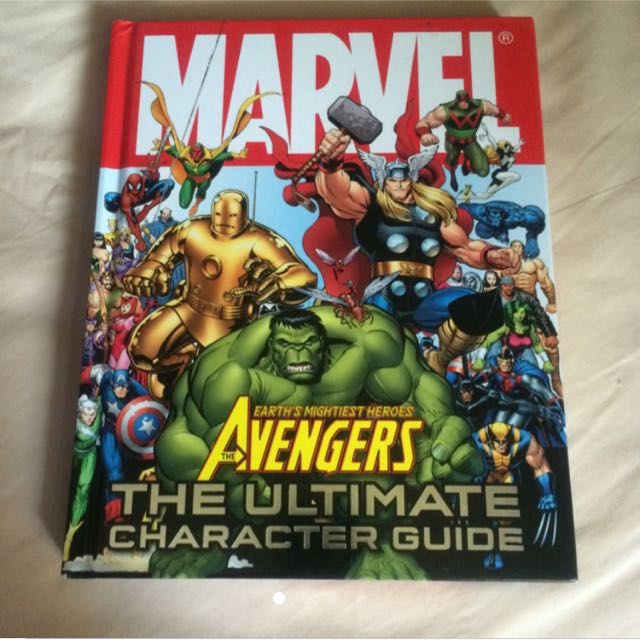 Marvel Avengers The Ultimate Character Guide, Hobbies & Toys, Books ...