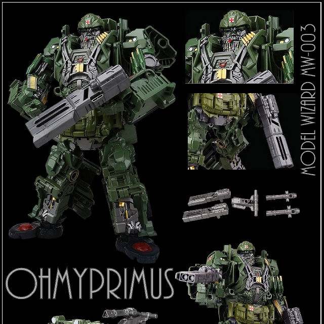 Model Wizard Weijiang Wei Jiang MW-003 MW003 Motorman Sleuth - Transformers The Last Knight TLK ...