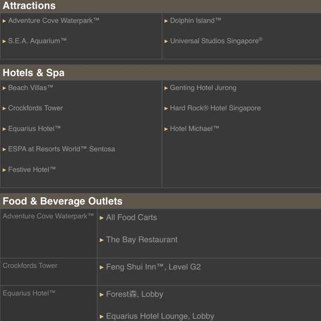 RWS Gift Voucher (20 Pieces Of $25 Voucher), Entertainment, Gift Cards ...