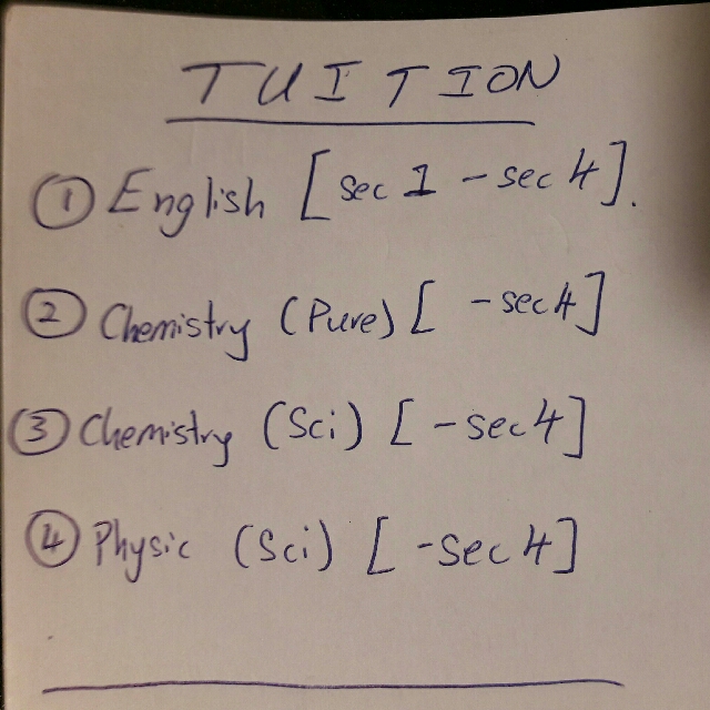 Secondary Level Tuition/crash Course, Hobbies & Toys, Books & Magazines ...