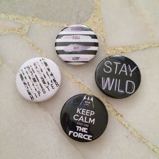 Tumblr Aesthetic Badges, Hobbies & Toys, Stationery & Craft, Craft ...