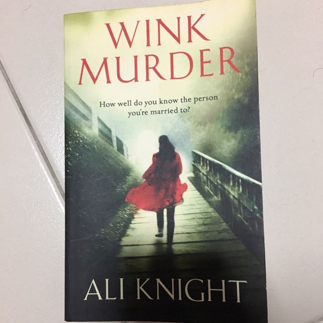 Wink Murderer by Ali Knight, Hobbies & Toys, Books & Magazines, Fiction ...