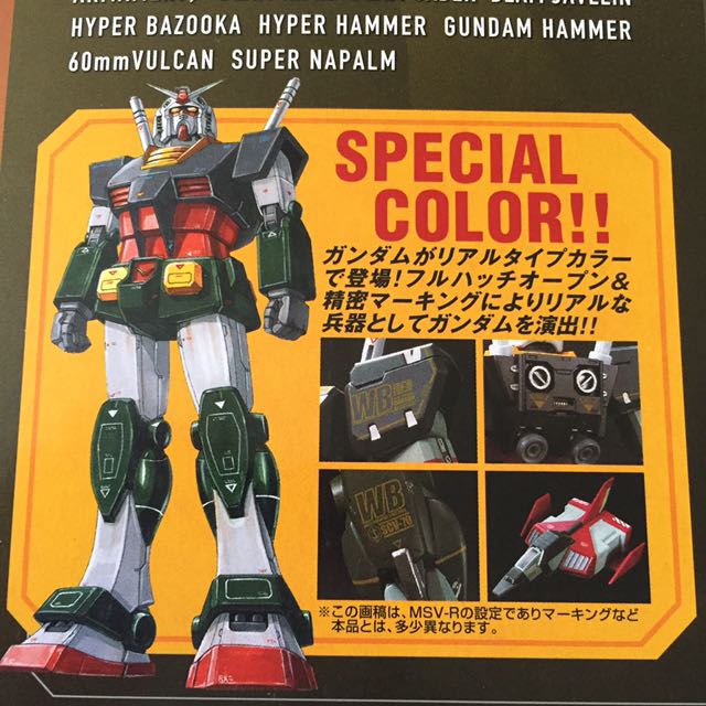 1/144 Super HCM Pro RX-78-2 Gundam Real Type Color, Hobbies & Toys ...
