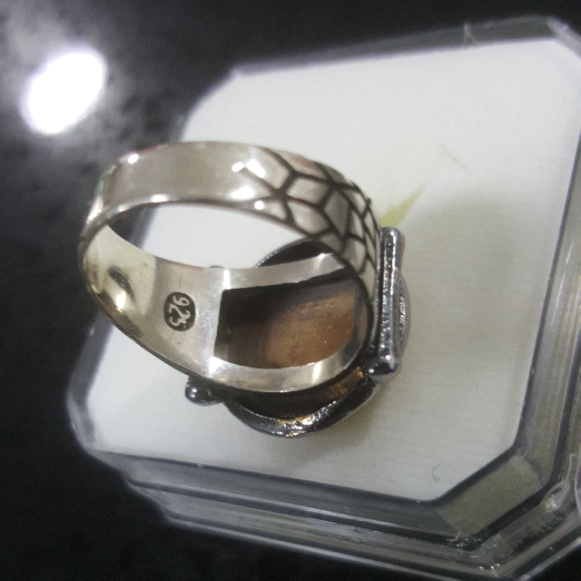 925 Silver Ring Seal Of Prophet Muhammad (SAW), Luxury, Accessories on ...