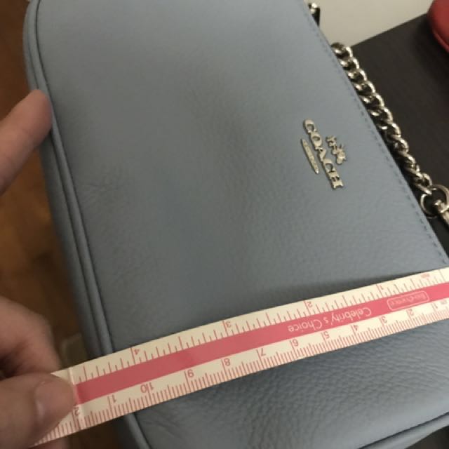Coach Powder Blue Mini bag, Luxury, Bags & Wallets on Carousell