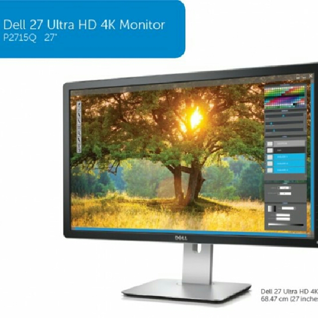 Dell P2715Q Ultra 4K IPS Display (3840 X 2160) (3 Yrs Warranty ...