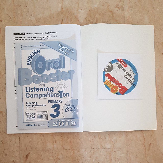 English oral booster and listening comprehension for Primary 3. pupils ...