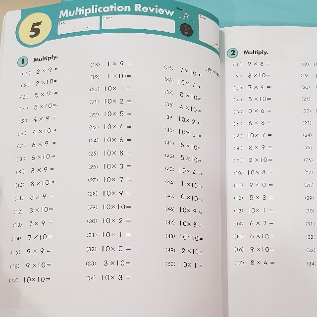 KUMON MATH WORKBOOK Grade 3 DIVISION Books Stationery Children s 