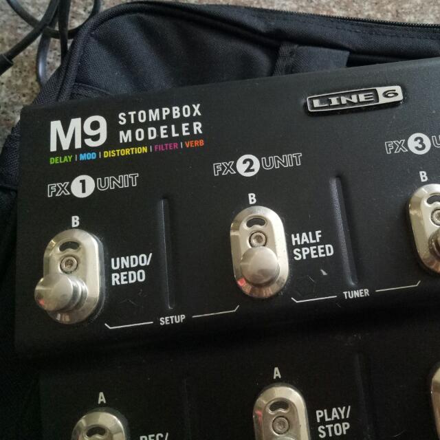Line 6 M9 Guitar Effects, Hobbies & Toys, Music & Media, Music ...