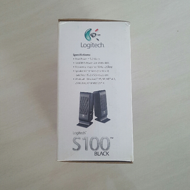 Logitech S100 Black speaker, TV & Home Appliances, TV & Entertainment, Entertainment Systems ...