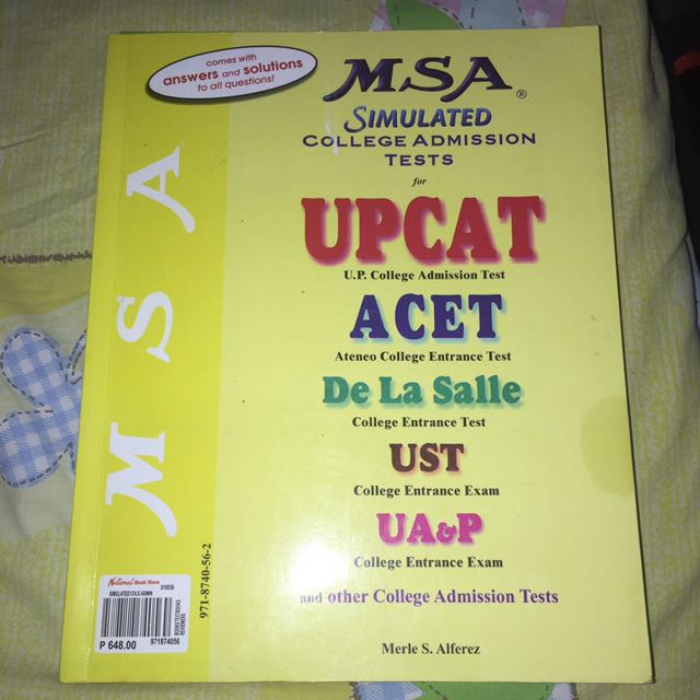 MSA COLLEGE ENTRANCE EXAM REVIEWER EPUB MSA COLLEGE ENTRANCE EXAM REVIEWER EPUB
