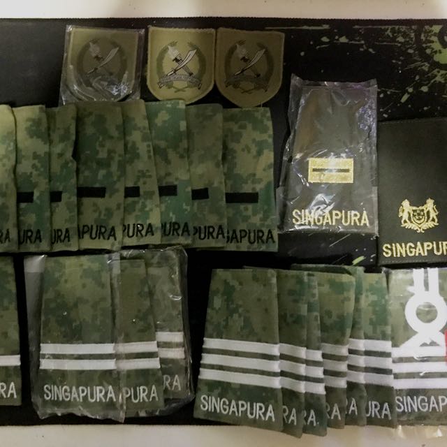 OCS RANKS, PATCH & OFFICER'S RANK, Men's Fashion, Tops & Sets, Formal ...