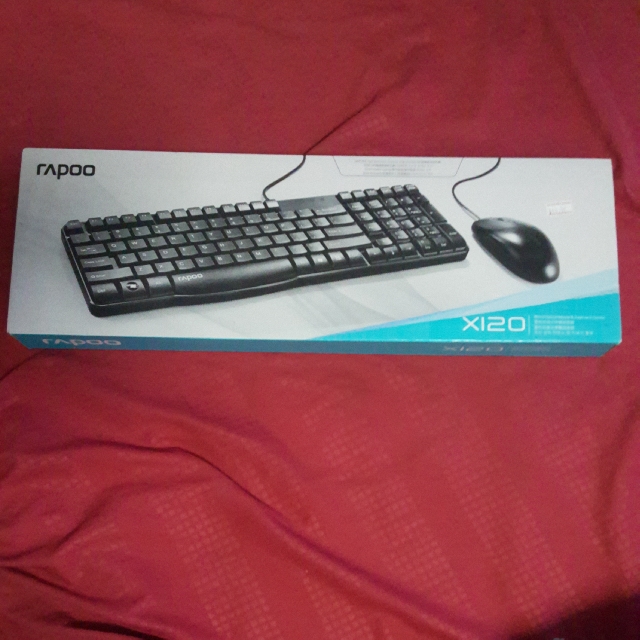 Rapoo Wired Optical Mouse And Keyboard Combo, Computers & Tech, Parts ...