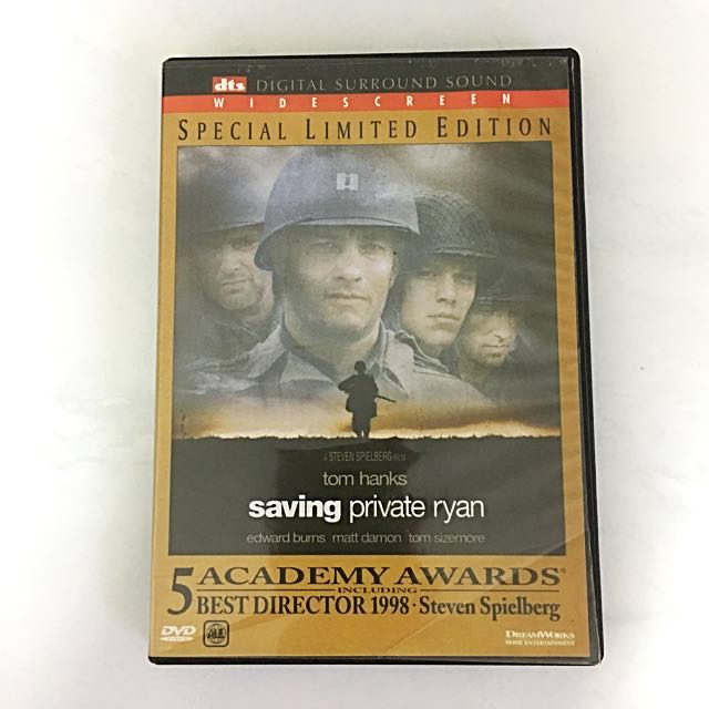 Saving Private Ryan DVD & Poster Collection, Hobbies & Toys, Music ...