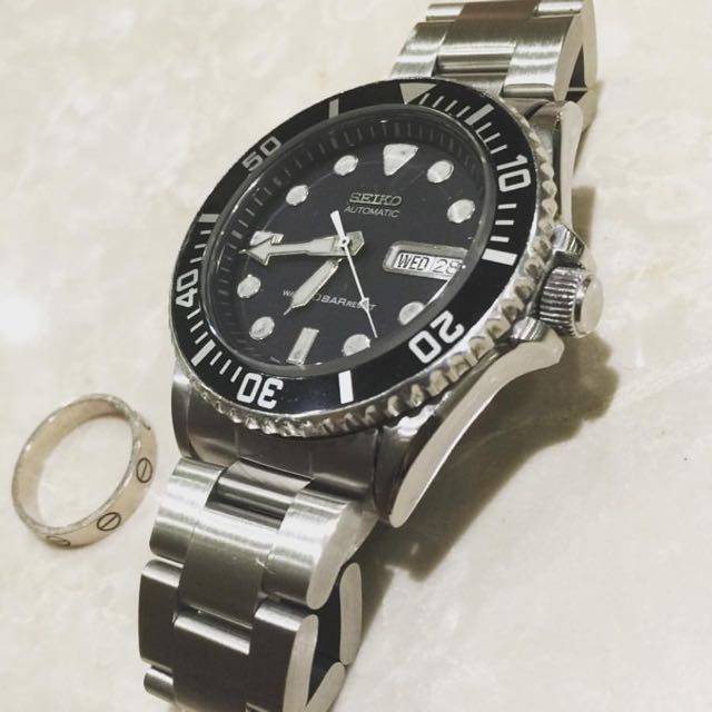 Seiko SKX031 - new bezel, movement and crystal, Men's Fashion, Watches ...