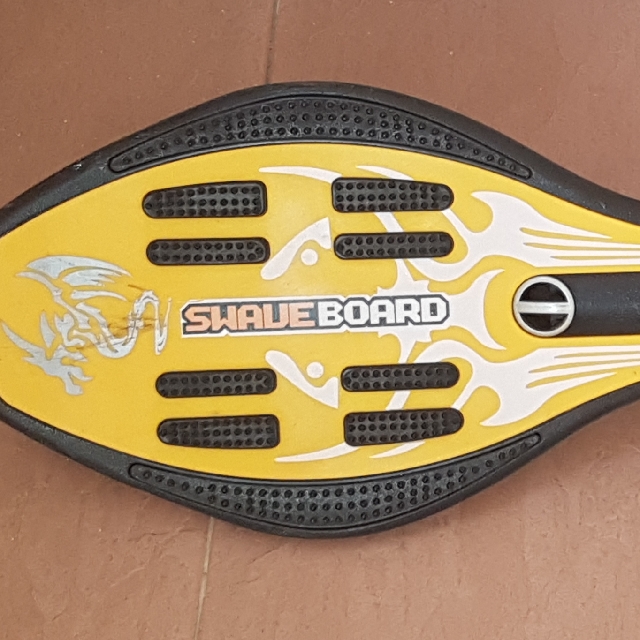 Swaveboard Yellow (Waveboard), Sports Equipment, PMDs, E-Scooters & E ...