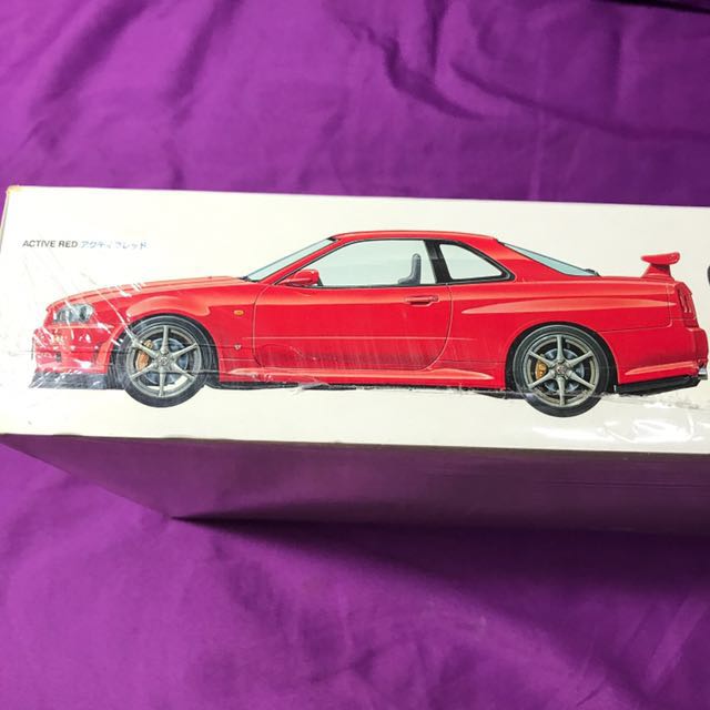 Tamiya 1/24 Nissan skyline GT-R R34, Hobbies & Toys, Toys & Games on ...