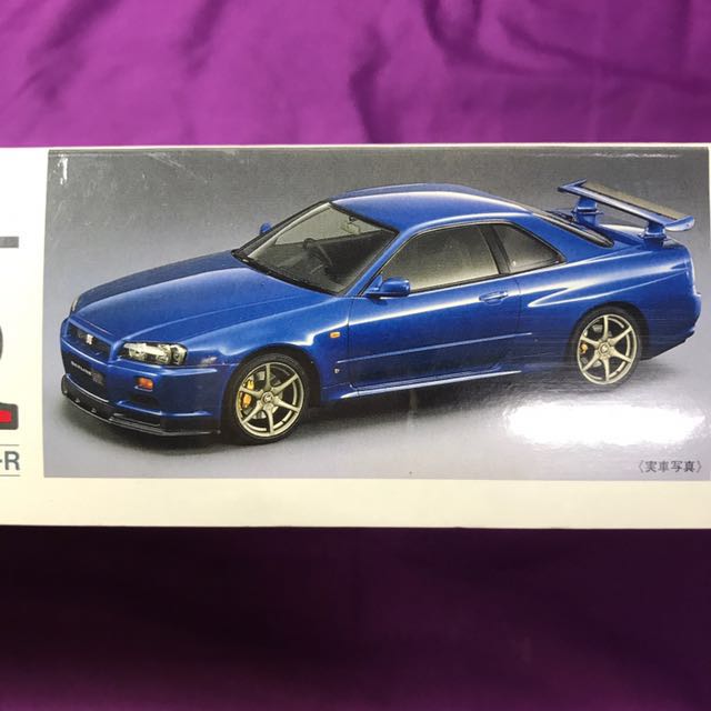 Tamiya 1/24 Nissan skyline GT-R R34, Hobbies & Toys, Toys & Games on ...