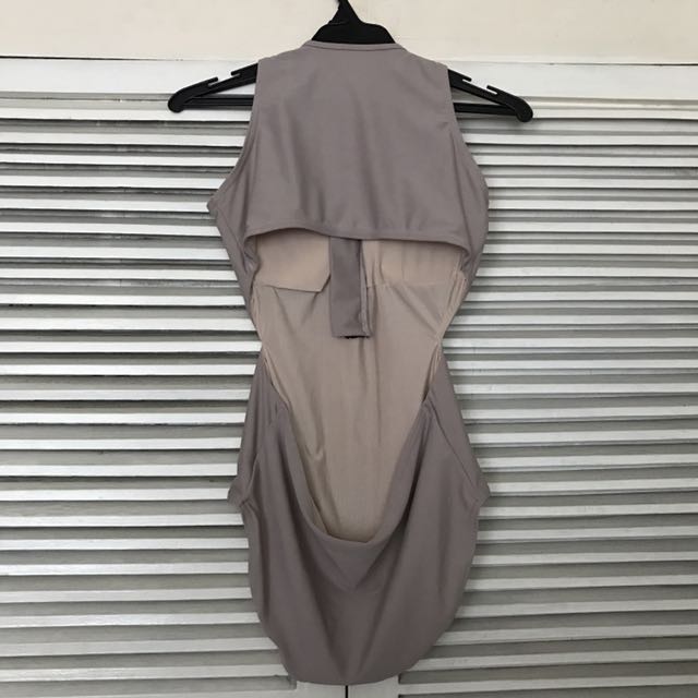 Taupe Swimsuit, Women's Fashion, Swimwear, Bikinis & Swimsuits on Carousell