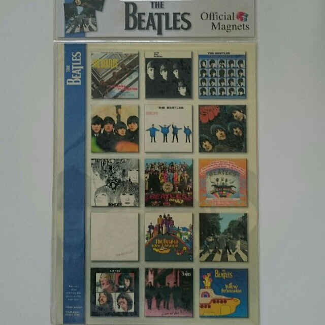 The Beatles official magnets, Hobbies & Toys, Music & Media, Music ...