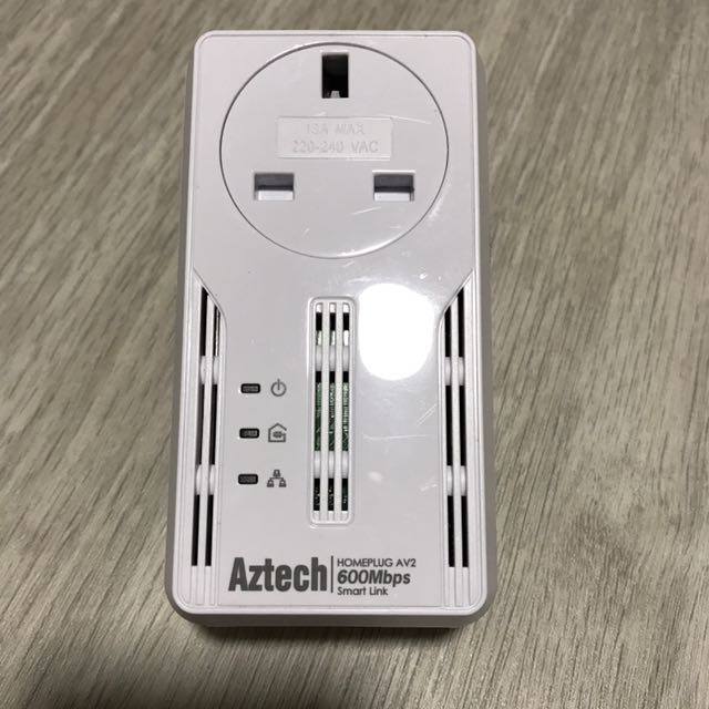 Aztech homeplug HL119EP, Computers & Tech, Parts & Accessories ...