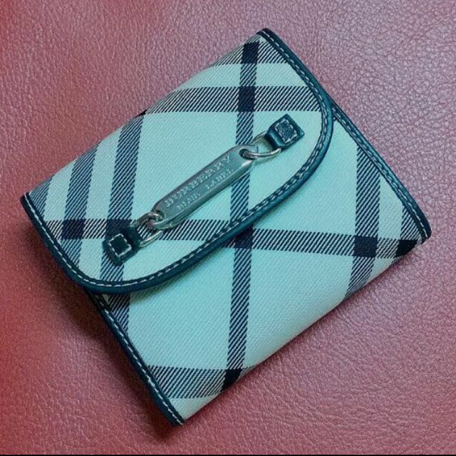 Burberry Blue Label trifold wallet, Luxury, Bags & Wallets on Carousell