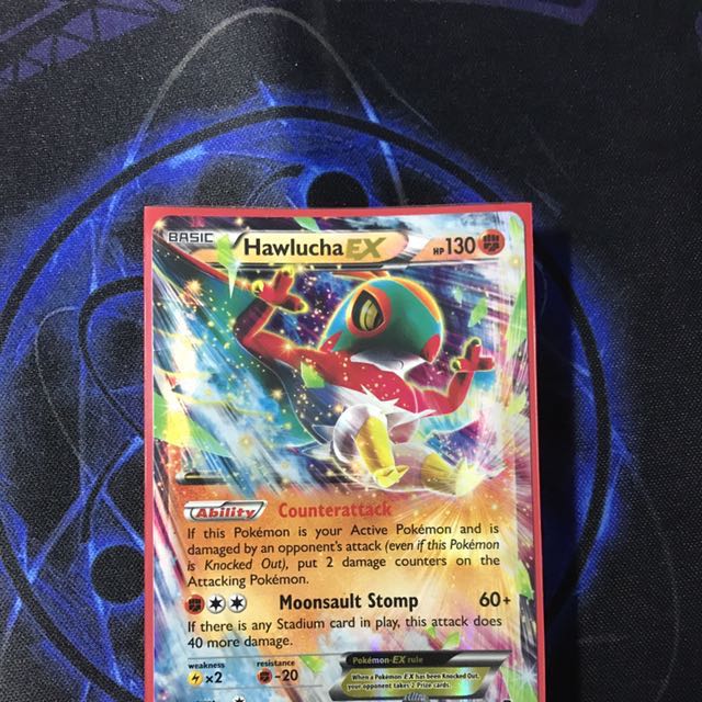 Hawlucha Ex, Hobbies & Toys, Toys & Games on Carousell