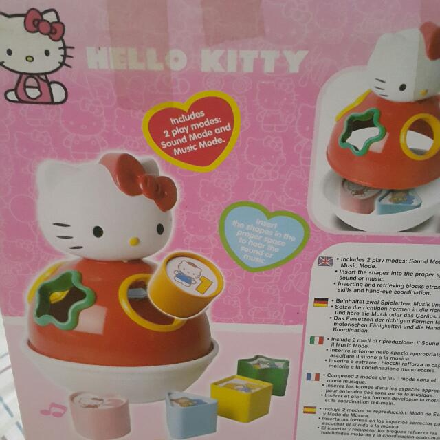 Hello Kitty Shape Sorter, Babies & Kids, Infant Playtime on Carousell