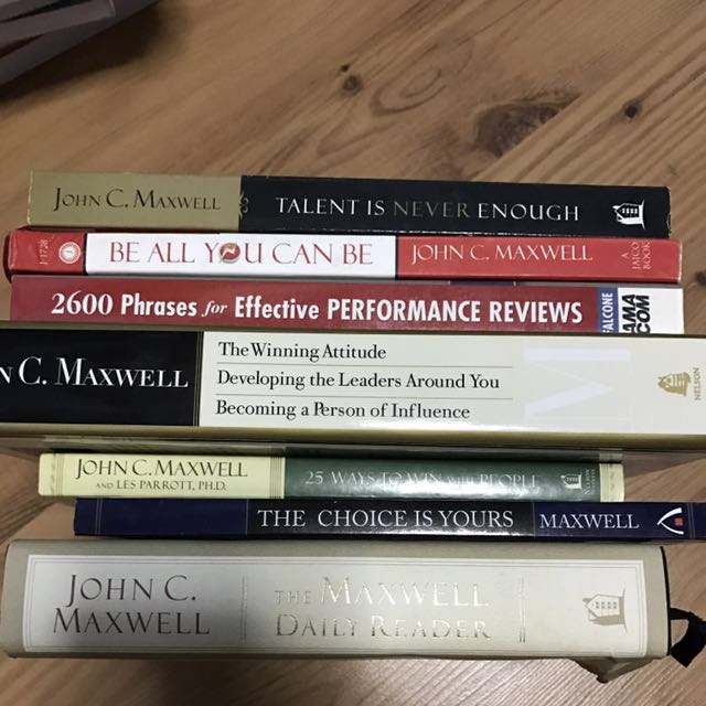John C.Maxwell Book Collection (9 books), Hobbies & Toys, Books ...