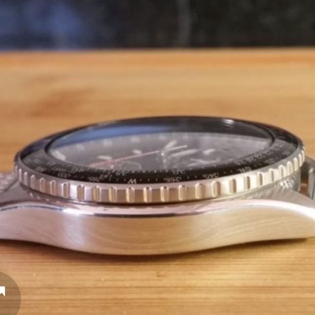 Low Double Dome Sapphire Crystal for Seiko Chrono Flightmaster Quartz ...