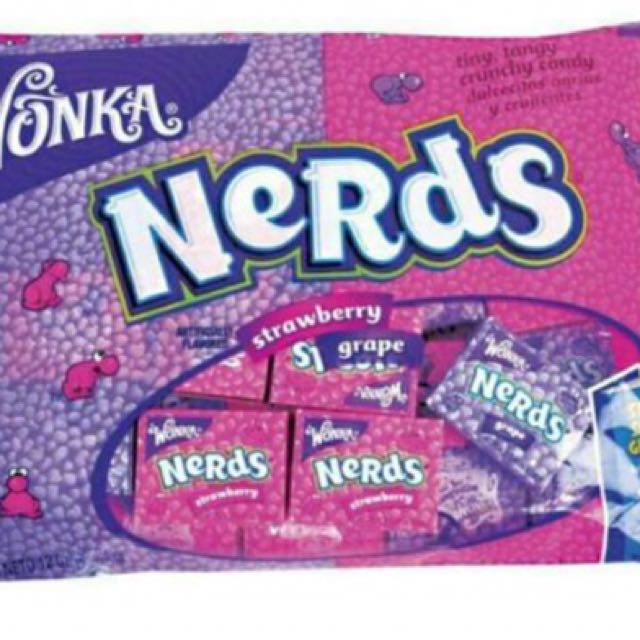 Nerds Mini Sizes In All Falvors, Food & Drinks, Local Eats on Carousell