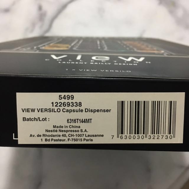 Nespresso View Versilo Capsule Dispenser, TV & Home Appliances, Kitchen Appliances, Coffee ...